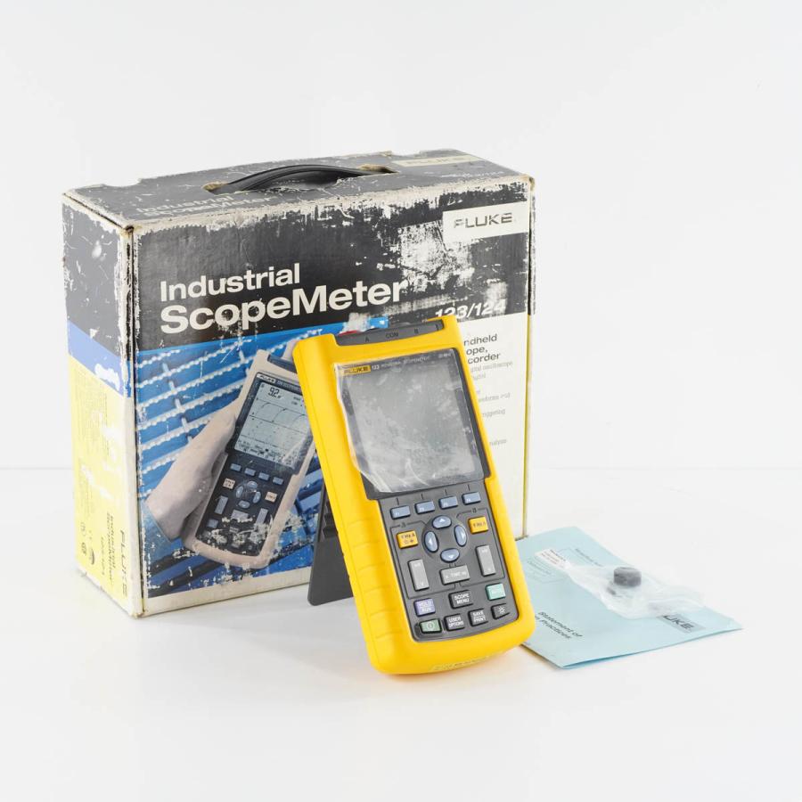 [DW]USED 8日保証 FLUKE 123 INDUSTRIAL SCOPEMETER スコープメーター オシロスコープ 20MHz ...