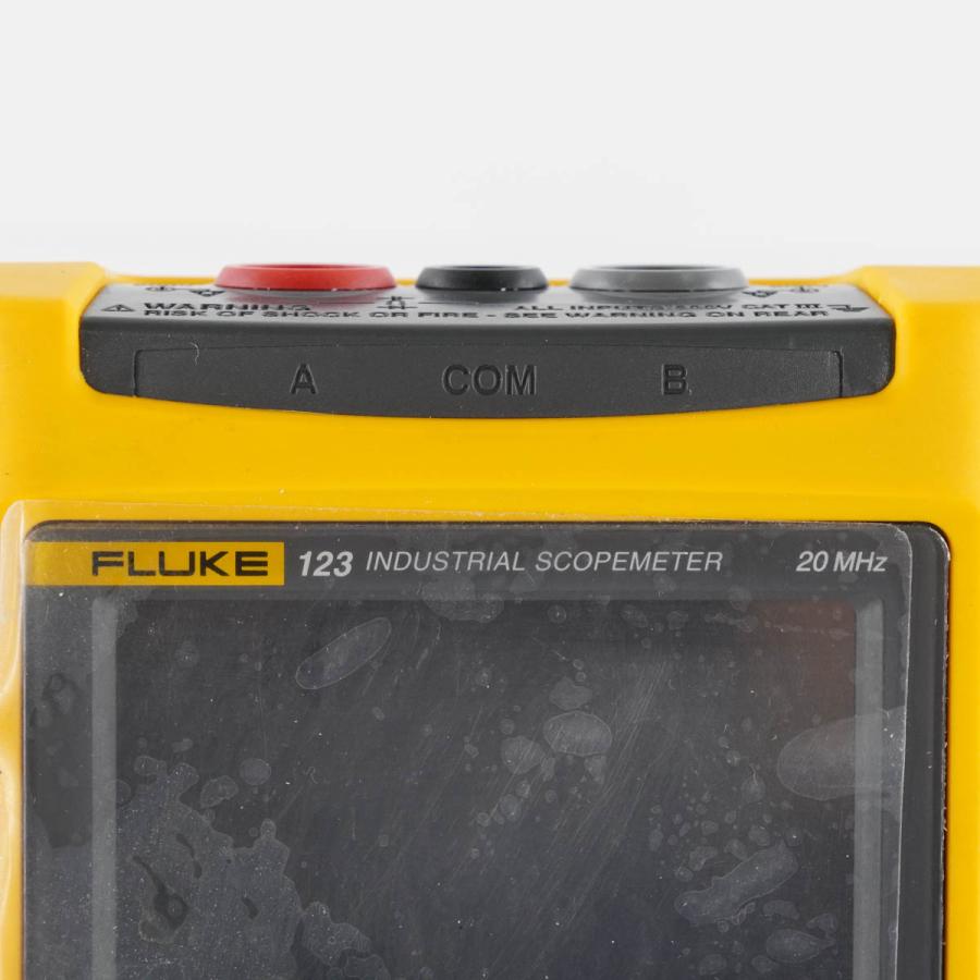 [DW]USED 8日保証 FLUKE 123 INDUSTRIAL SCOPEMETER スコープメーター オシロスコープ 20MHz ...
