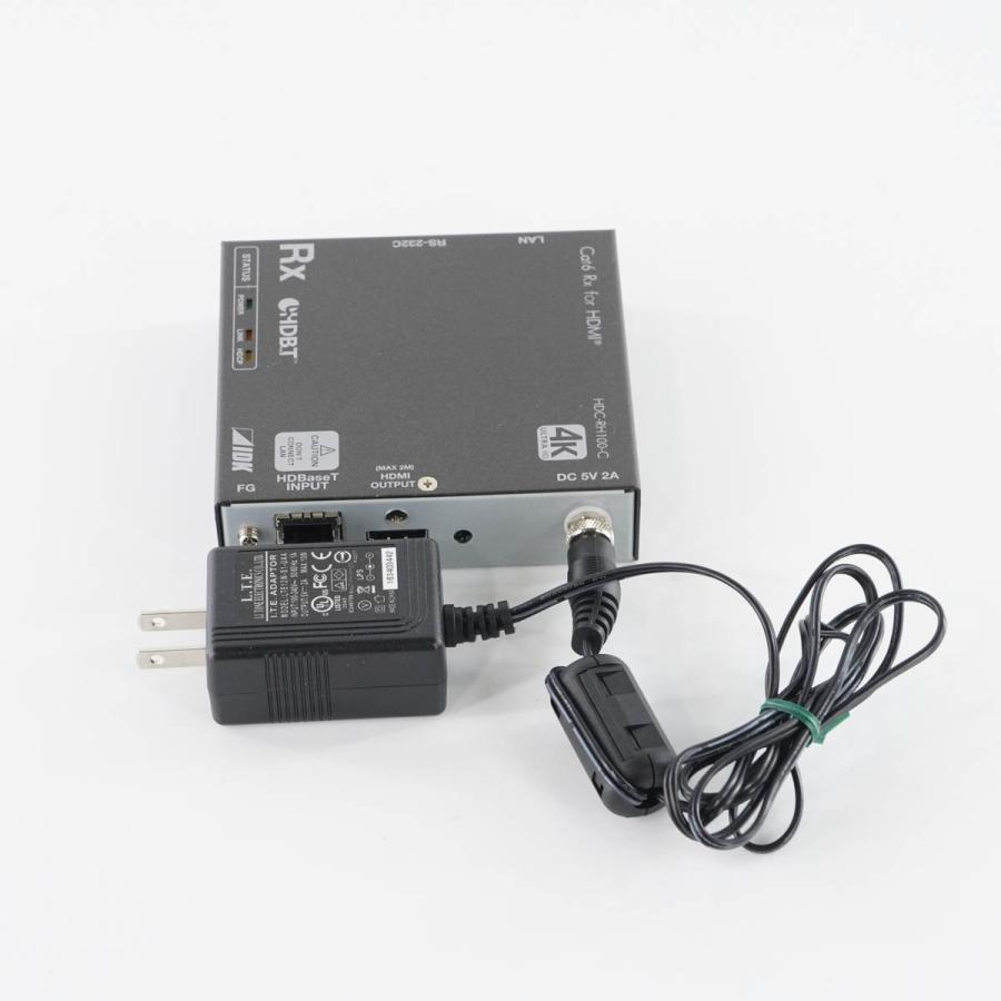 [PG]USED 8日保証 3台入荷 IDK HDC-RH100-C HDMI ツイストペアケーブル延長器 HDBaseT受信器 4K 60対応 Cat6 Rx for HDMi A ...