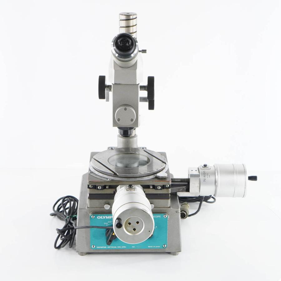 [JB]USED 現状販売 OLYMPUS STM MEASURING MICROSCOPE 測定顕微鏡 ERC-M-253 GE OS3× ...