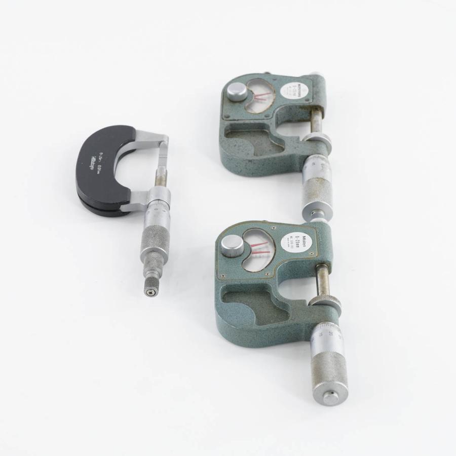 [DW]USED 8日保証 セット Mitutoyo 510-101 122-111 Micrometer マイクロメーター [05108-0008] : DIRWINGSショップ - 通販 ...