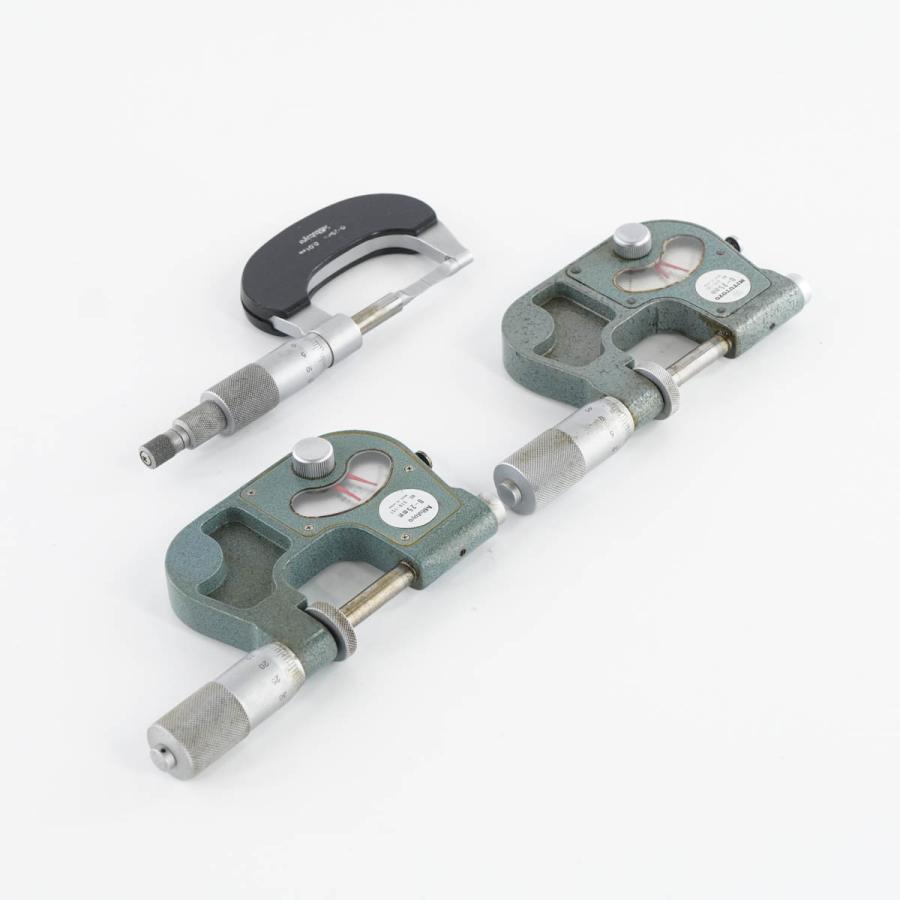 [DW]USED 8日保証 セット Mitutoyo 510-101 122-111 Micrometer マイクロメーター [05108-0008] : DIRWINGSショップ - 通販 ...