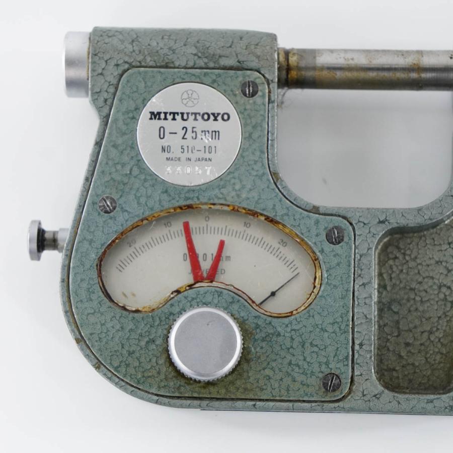 [DW]USED 8日保証 セット Mitutoyo 510-101 122-111 Micrometer マイクロメーター [05108 ...