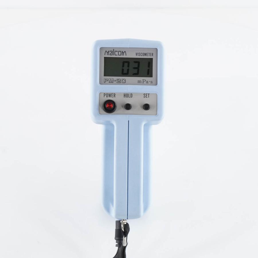 [DW]USED 8日保証 MALCOM PM-2C VISCOMETER ハンディ粘度計 ビスコメーター スパイラル粘度計 ACアダプター ...