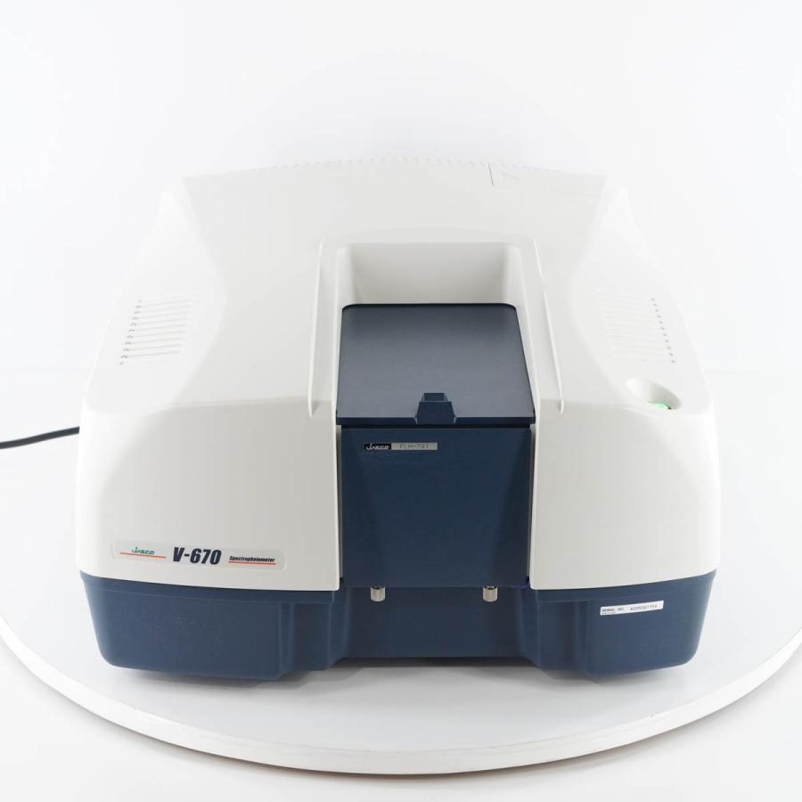 [DW]USED 8日保証 JASCO V-670 Spectrophotometer 紫外可視近赤外分光光度計 FLH-741 [05126 ...