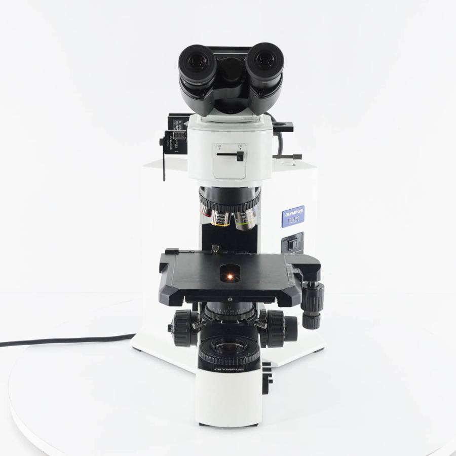 [PG]USED 8日保証 OLYMPUS BX51TRF Microscope 顕微鏡 U-B130-2 WH15×/14 LMPlanFl 5× 10× 100× N 20× 50× 電源 ...