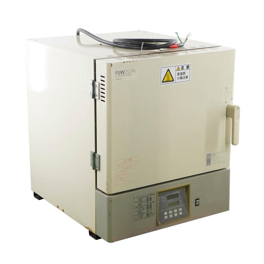 [DW]USED 8日保証 ADVANTEC FUW252PA ELECTRIC MUFFLE FURNACE 電気炉 電気マッフル炉 単相 ...