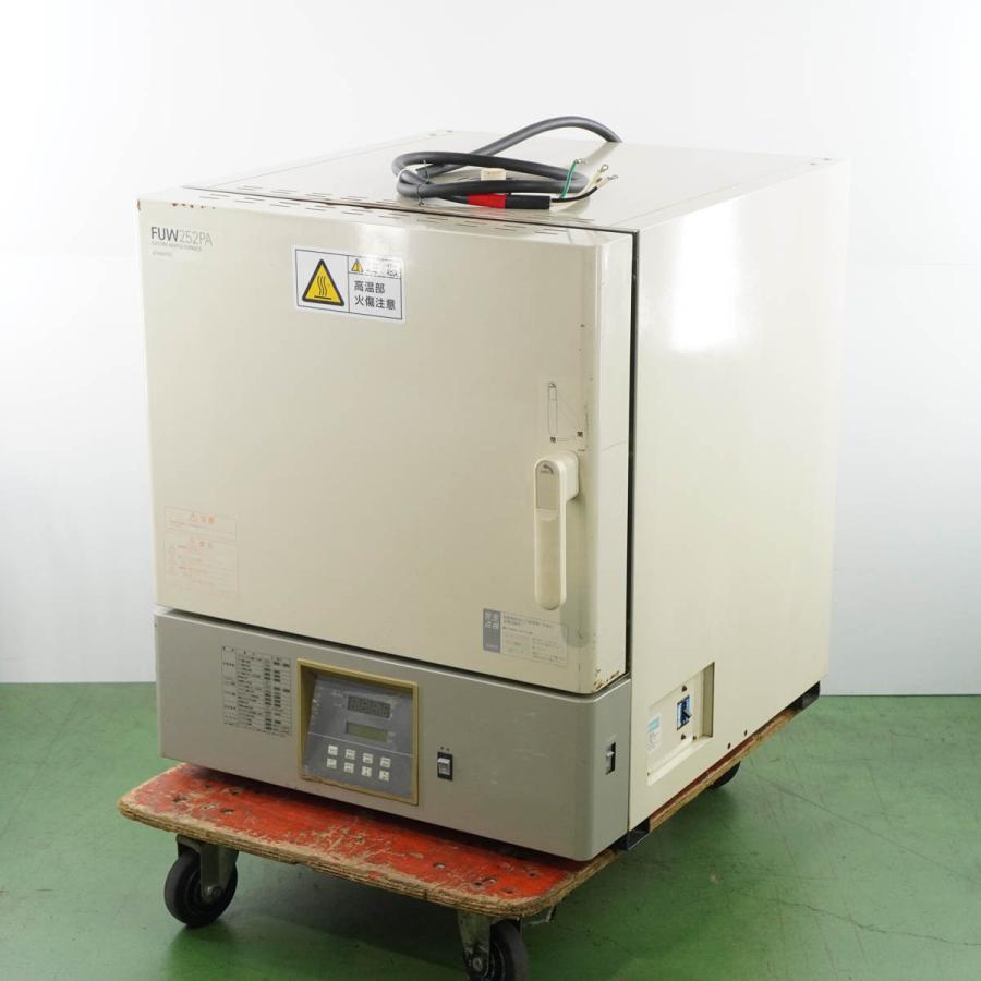 [DW]USED 8日保証 ADVANTEC FUW252PA ELECTRIC MUFFLE FURNACE 電気炉 電気マッフル炉 単相 ...