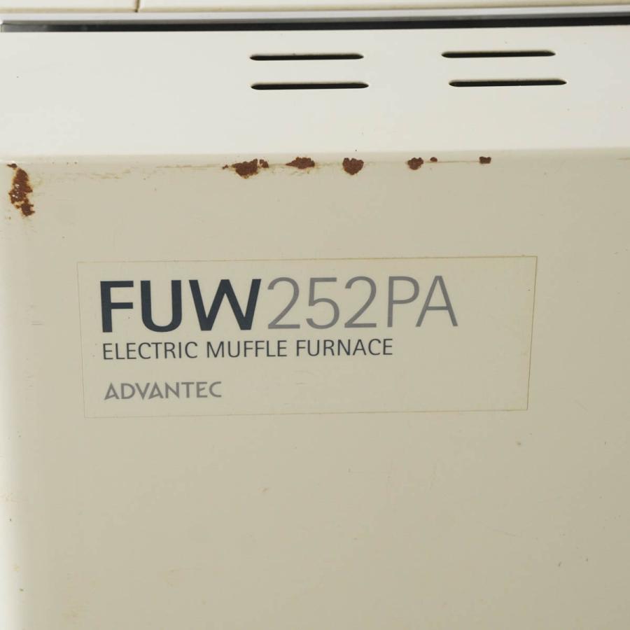 [DW]USED 8日保証 ADVANTEC FUW252PA ELECTRIC MUFFLE FURNACE 電気炉 電気マッフル炉 単相 ...