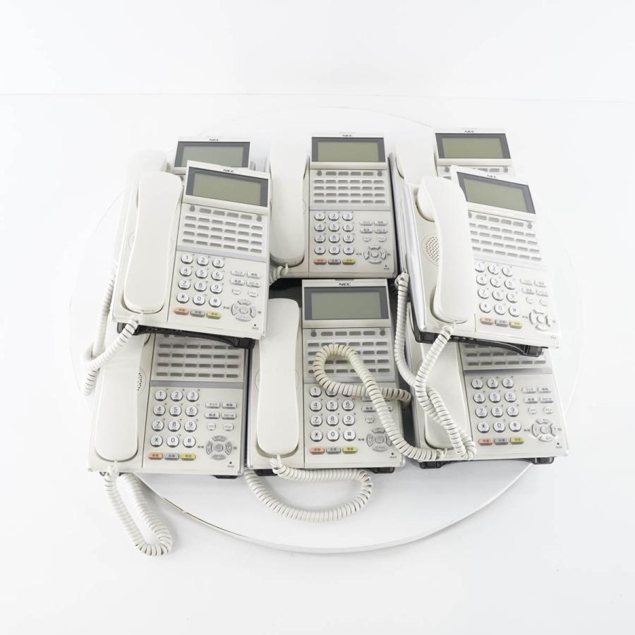 [PG]USED 8日保証 8台セット NEC DZV(XD)W-2Y(WH) DT400Series DTZ-24D-2D(WH)TEL ...