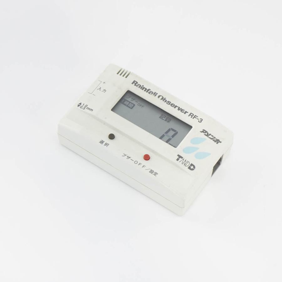 [DW]USED 8日保証 5台入荷 T＆D RF-3 Rainfall Observer アメンボ 雨量計データロガー 雨量記録監視装置 RF-00P1 ACアダプ...[05150 ...