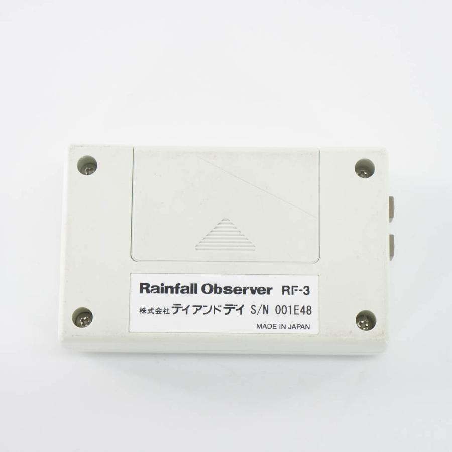 [DW]USED 8日保証 5台入荷 T＆D RF-3 Rainfall Observer アメンボ 雨量計データロガー 雨量記録監視装置 RF-00P1 ACアダプ...[05150 ...