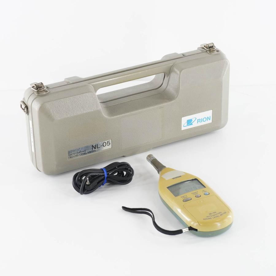 [DW]USED 8日保証 RION NL-05 INTEGRATING SOUND LEVEL METER 普通騒音計 UC-52 ...