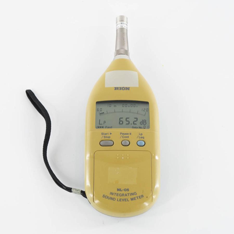 [DW]USED 8日保証 RION NL-05 INTEGRATING SOUND LEVEL METER 普通騒音計 UC-52 ...