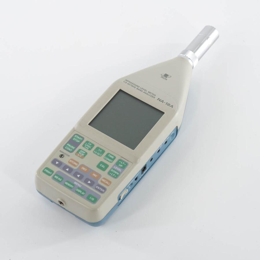 [DW]USED 8日保証 RION NA-18A INFRASOUND LEVEL METER 1/3 OCTAVE BAND ...