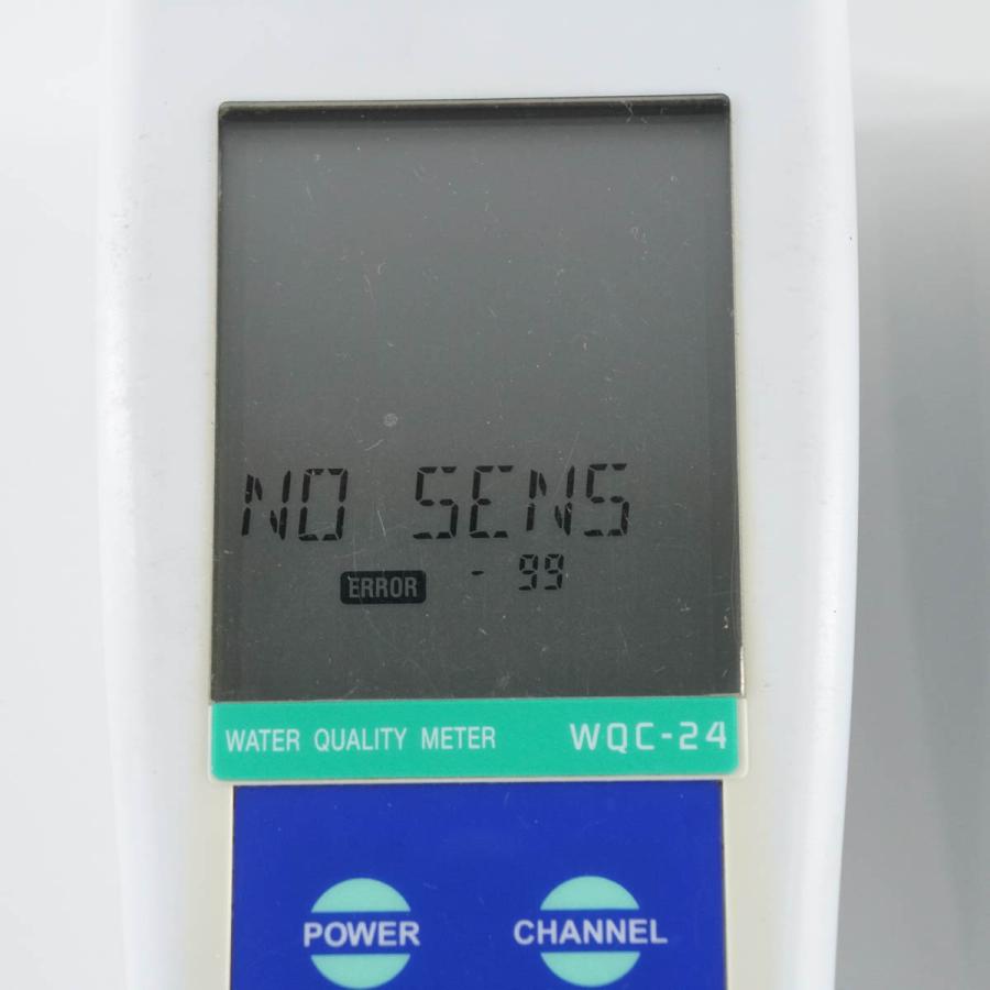 [JB]USED 現状販売 2台セット TOA DKK WQC-24 WATER QUALITY METER ポータブル多項目水質計 ...
