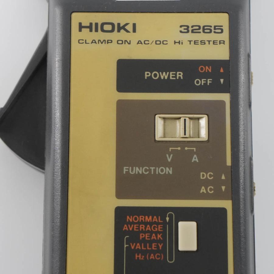 [DW]USED 8日保証 校正2023年9月まで有効 HIOKI 3265 CLAMP ON AC/DC Hi TESTER クランプオン ...