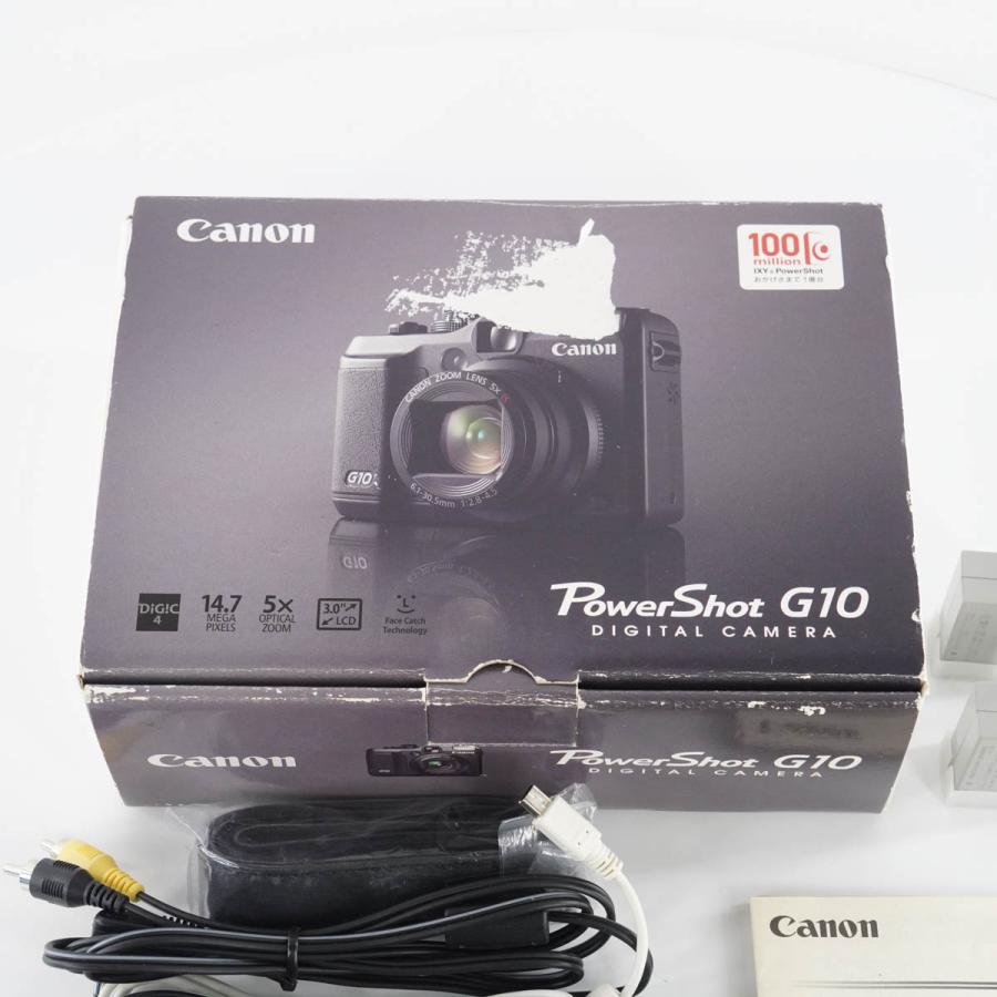 [PG]USED 8日保証 CANON Power Shot G10 パワーショット コンパクトデジタルカメラ デジカメ ACアダプター ソフトウェア 取...[05156-0011 ...