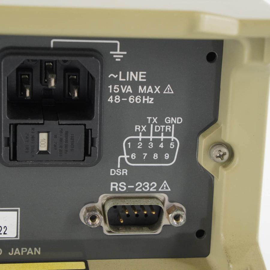 [DW]USED 8日保証 ADVANTEST R6441A DIGITAL MULTIMETER デジタルマルチメーター [05169 ...