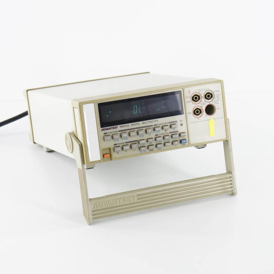 [JB]USED 現状販売 ADVANTEST R6441A DIGITAL MULTIMETER デジタルマルチメーター [05169 ...