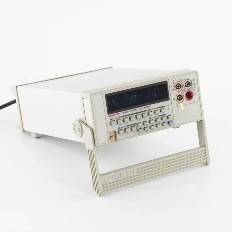 [DW]USED 8日保証 ADVANTEST R6441A DIGITAL MULTIMETER デジタルマルチメーター [05169 ...