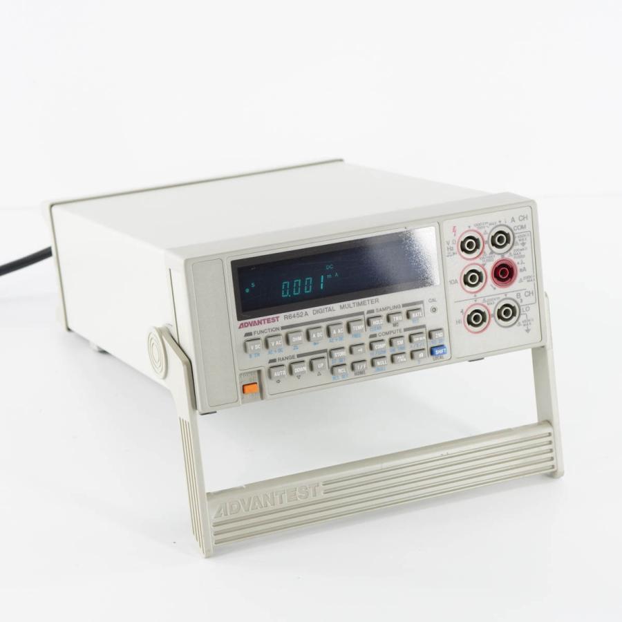 [DW]USED 8日保証 ADVANTEST R6452A DIGITAL MULTIMETER デジタルマルチメーター [05169 ...