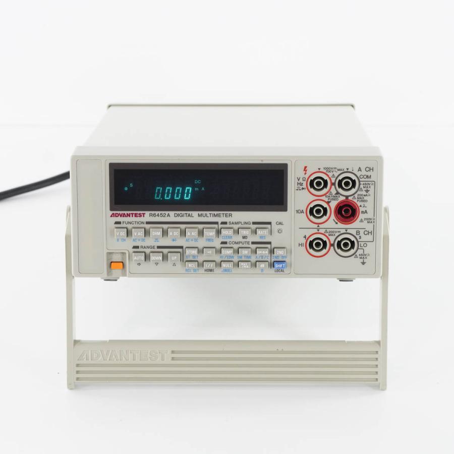 [DW]USED 8日保証 ADVANTEST R6452A DIGITAL MULTIMETER デジタルマルチメーター [05169 ...