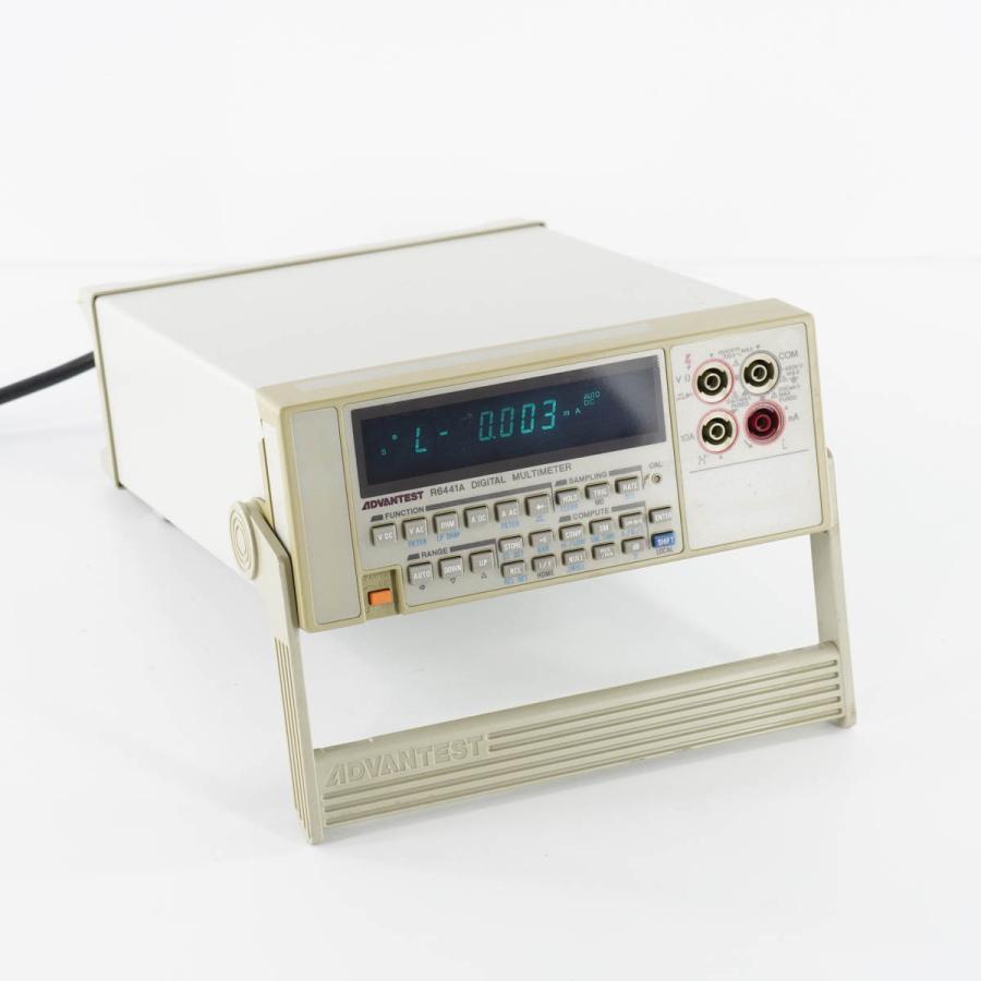 [DW]USED 8日保証 ADVANTEST R6441A DIGITAL MULTIMETER デジタルマルチメーター [05169 ...