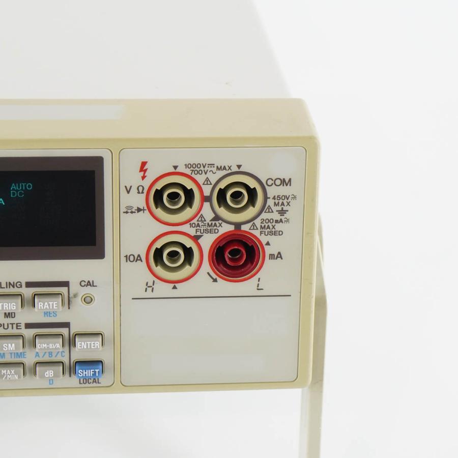 [DW]USED 8日保証 ADVANTEST R6441A DIGITAL MULTIMETER デジタルマルチメーター [05169 ...