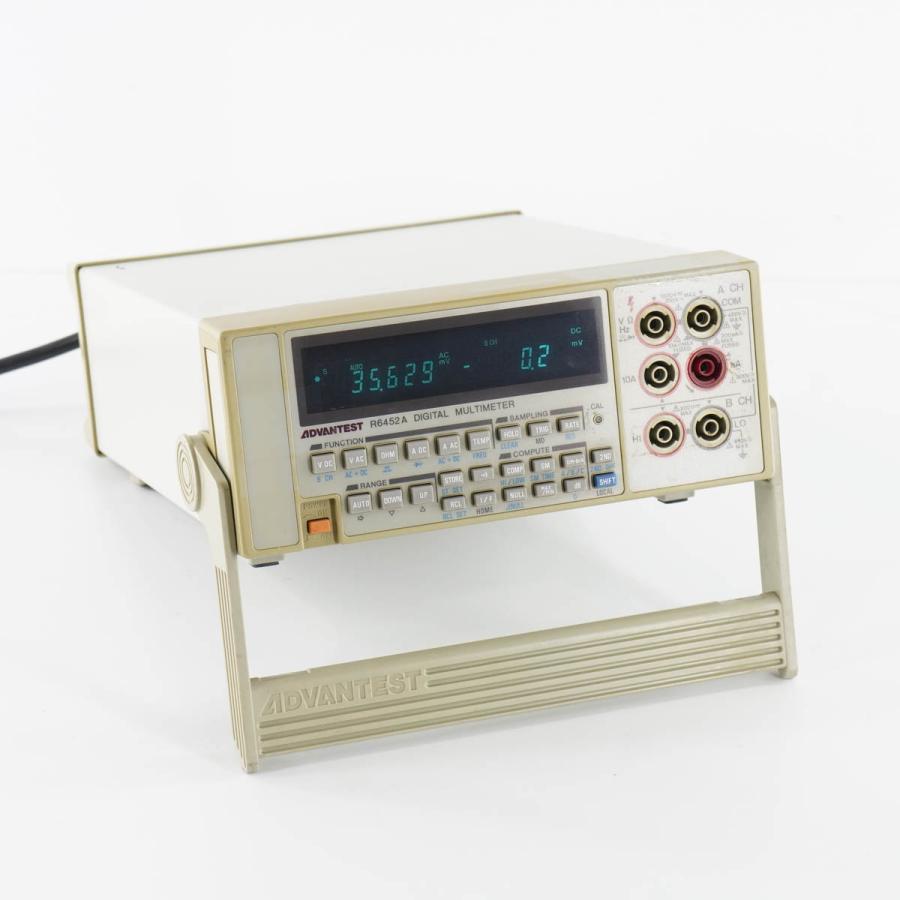[DW]USED 8日保証 ADVANTEST R6452A DIGITAL MULTIMETER デジタルマルチメーター [05169 ...