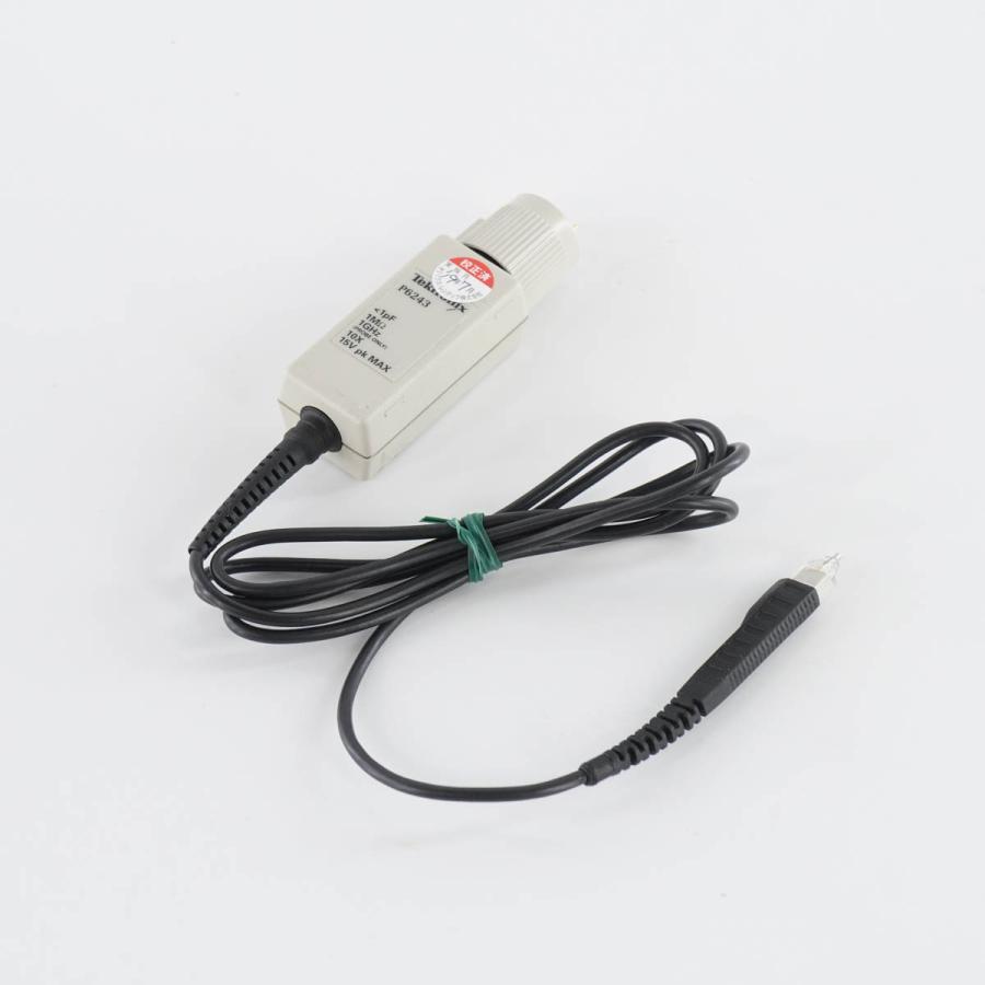 [DW]USED 8日保証 07/2019CAL Tektronix P6243 Active Probe アクティブプローブ FETプローブ ...