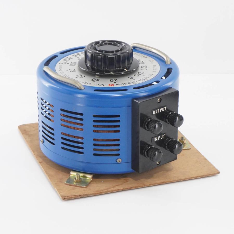 [DW]USED 8日保証 Matsunaga SD-245B SLIDE REGULATOR スライドレギュレーター [05170-0286] : ソクラボショップ - 通販 - Yahoo ...