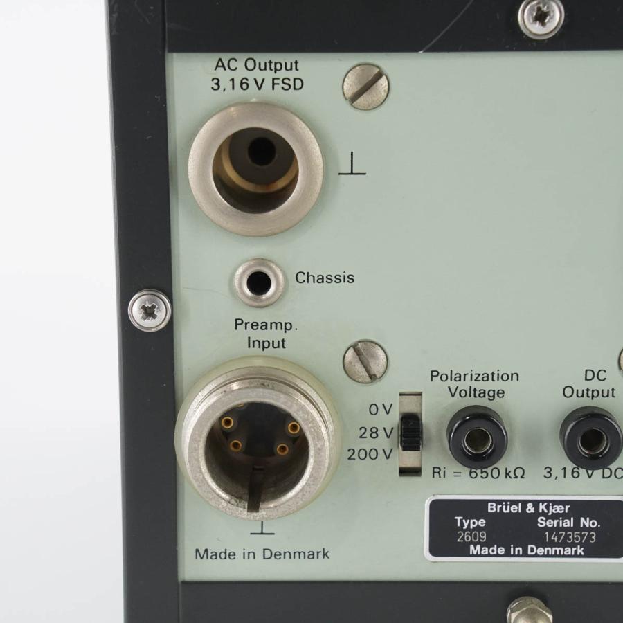 [JB]USED 現状販売 Bruel＆Kjaer 2609 B＆K Measuring Amplifier アンプ 20-20000Hz ...