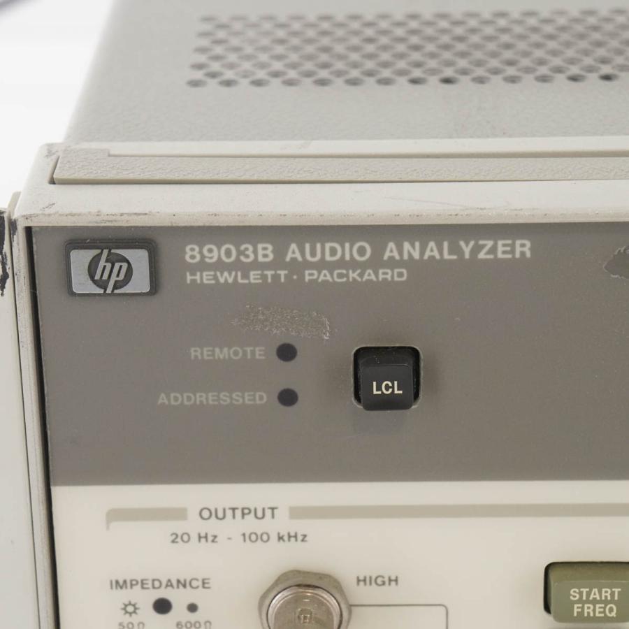 [DW]USED 8日保証 hp 8903B AUDIO ANALYZER オーディオアナライザー [05170-0446] :05170 ...