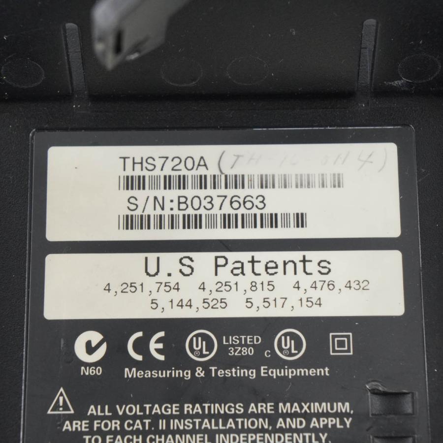 [DW]USED 8日保証 Tektronix THS720A 100MHz Scope/DMM Oscilloscope オシロスコープ ...