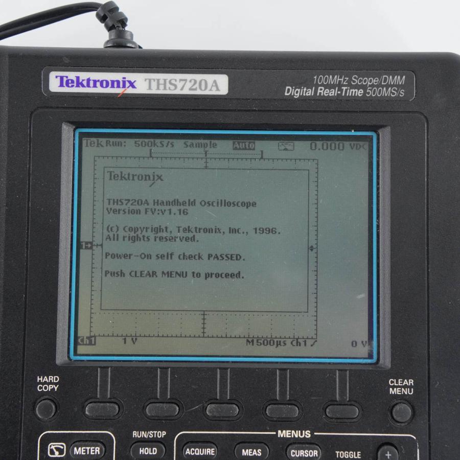 [DW]USED 8日保証 Tektronix THS720A 100MHz Scope/DMM Oscilloscope オシロスコープ ...