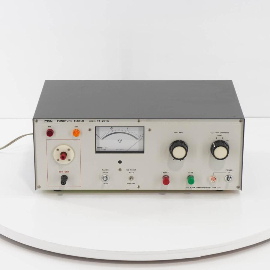 [JB]USED 現状販売 TOA PT-231A PUNCTURE TESTER [05171-0003] : ソクラボショップ - 通販 ...