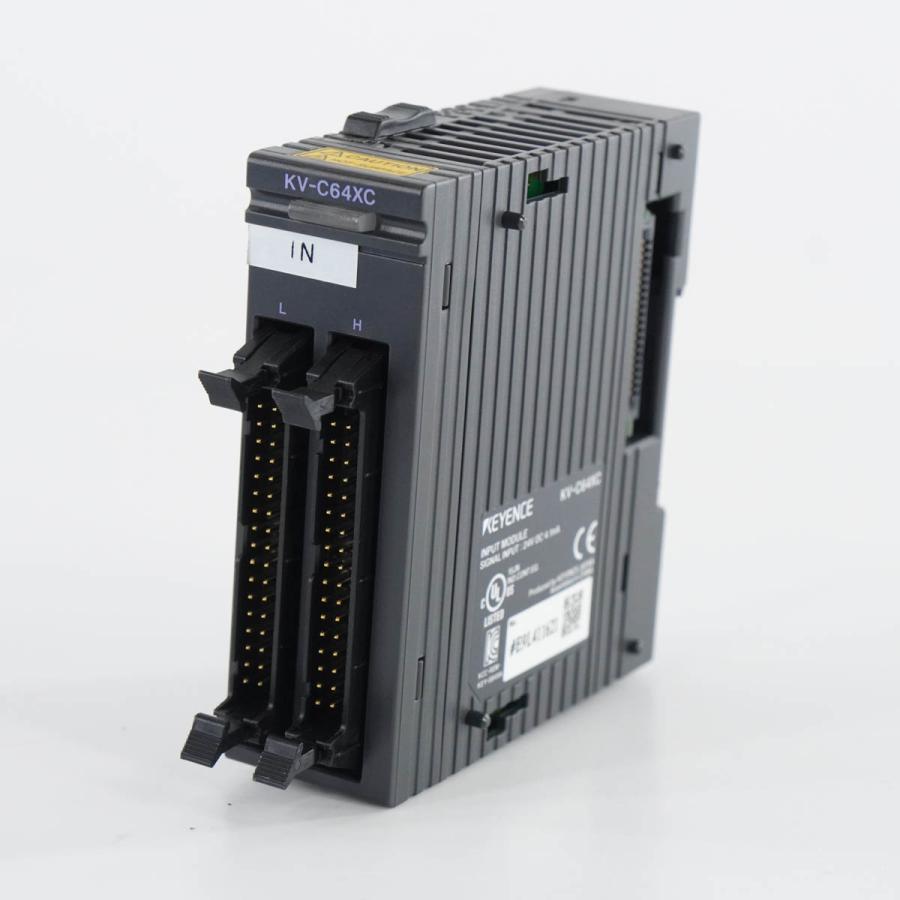 [PG]USED 8日保証 KEYENCE KV-C64XC KV-8000シリーズ PLC 64点コネクター入力ユニット プログラマブル ...