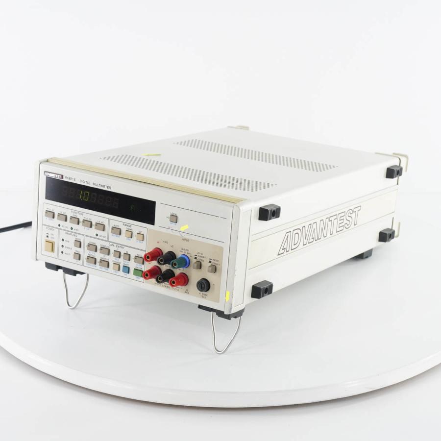 [DW]USED 8日保証 ADVANTEST R6871E DIGITAL MULTIMETER デジタルマルチメーター [05181 ...