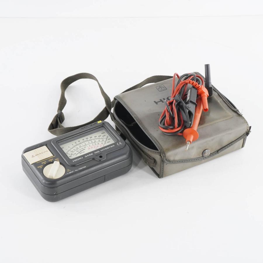[DW]USED 8日保証 HIOKI 3452 MΩ HiTESTER メグオームハイテスター 絶縁抵抗計 [05184-0166 ...