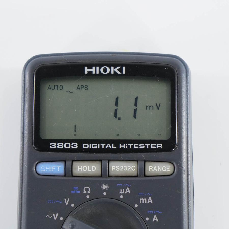 [dw]used 8日保証 Hioki 3803 Digital Hitester デジタルハイテスター [05184 0204] ソク