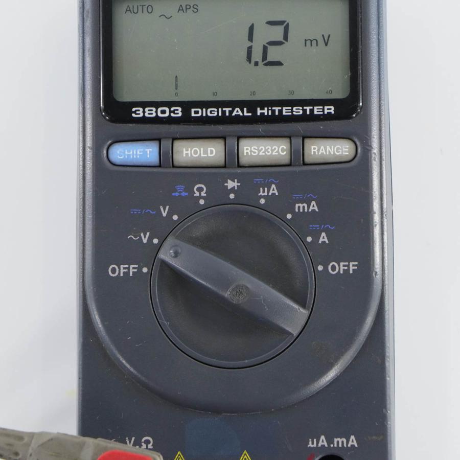 [dw]used 8日保証 Hioki 3803 Digital Hitester デジタルハイテスター [05184 0204] ソク