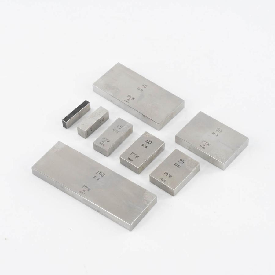 [dw]used 8日保証 Mitutoyo 108 168 1 Ptw Gage Block Set ゲージブロックセット [05184