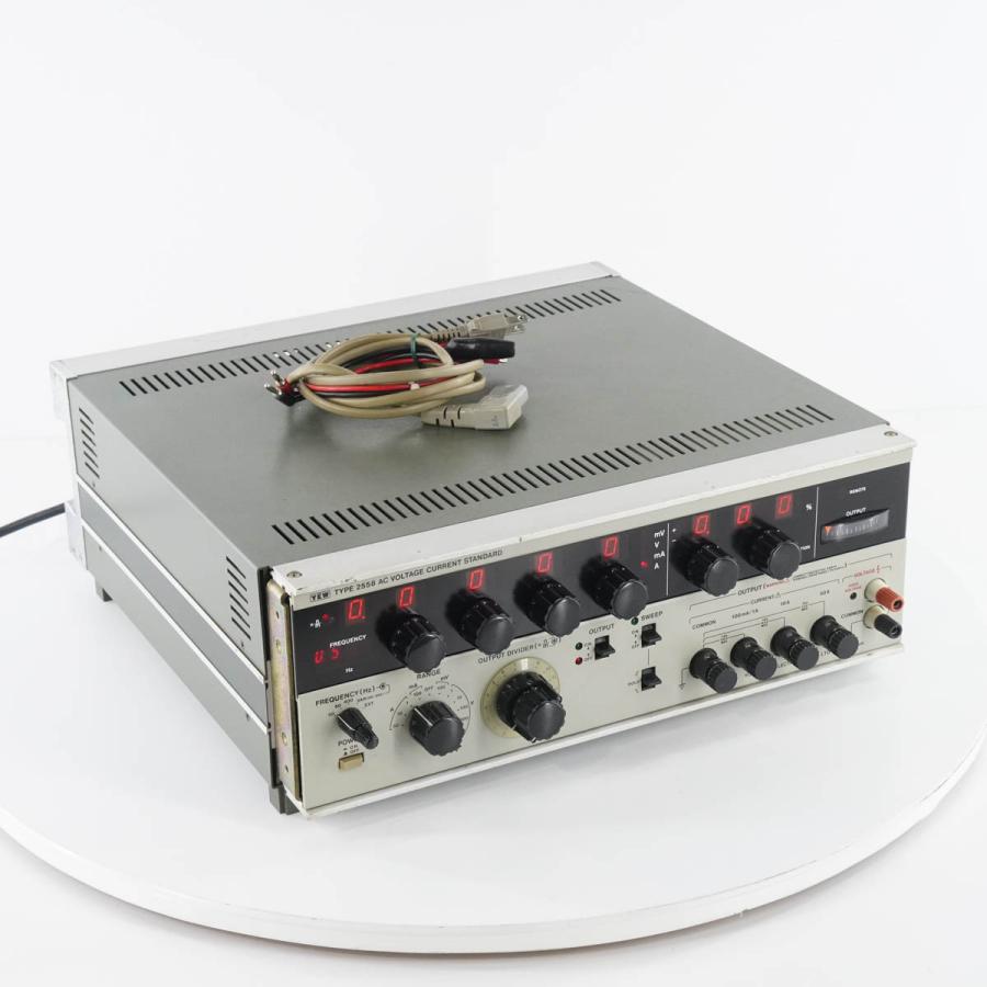 [DW]USED 8日保証 YOKOGAWA 2558 YEW AC VOLTAGE CURRENT STANDARD 交流標準電圧電流発生器 ...