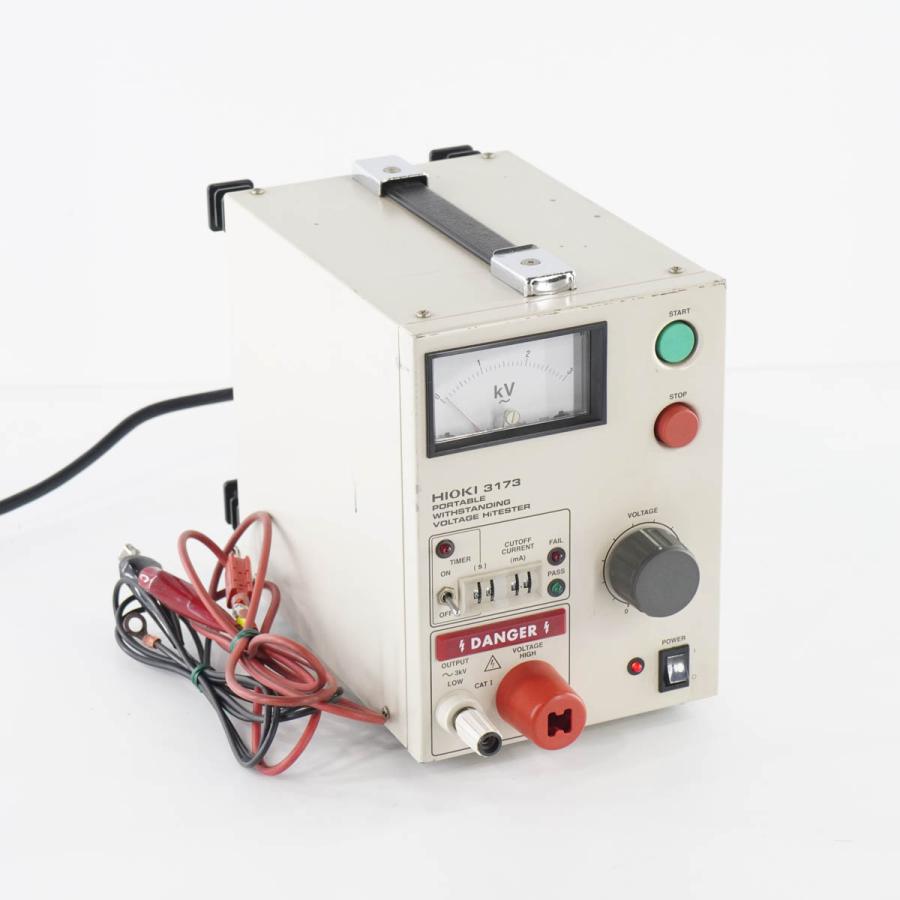 [DW]USED 8日保証 HIOKI 3173 PORTABLE WITHSTANDING VOLTAGE HiTESTER ポーダブル耐圧 ...