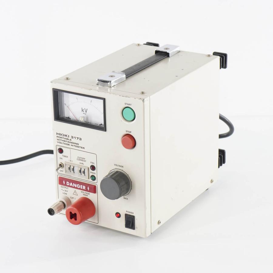 [DW]USED 8日保証 HIOKI 3173 PORTABLE WITHSTANDING VOLTAGE HiTESTER ポーダブル耐圧 ...