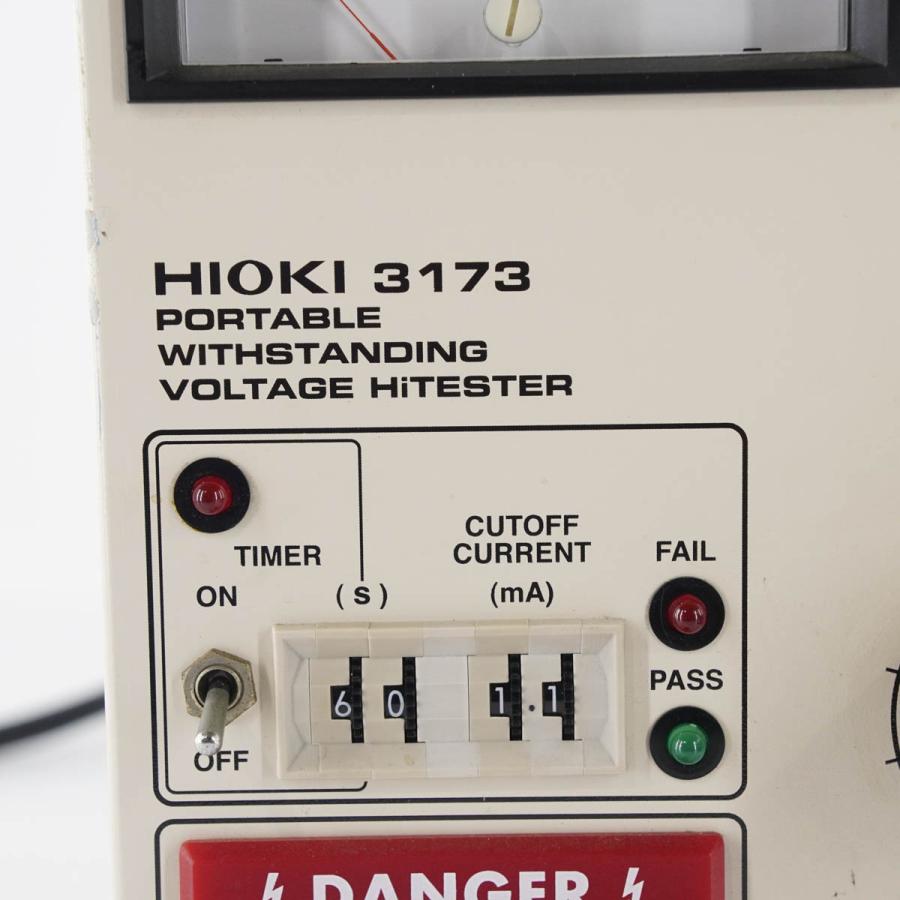 [DW]USED 8日保証 HIOKI 3173 PORTABLE WITHSTANDING VOLTAGE HiTESTER ポーダブル耐圧 ...