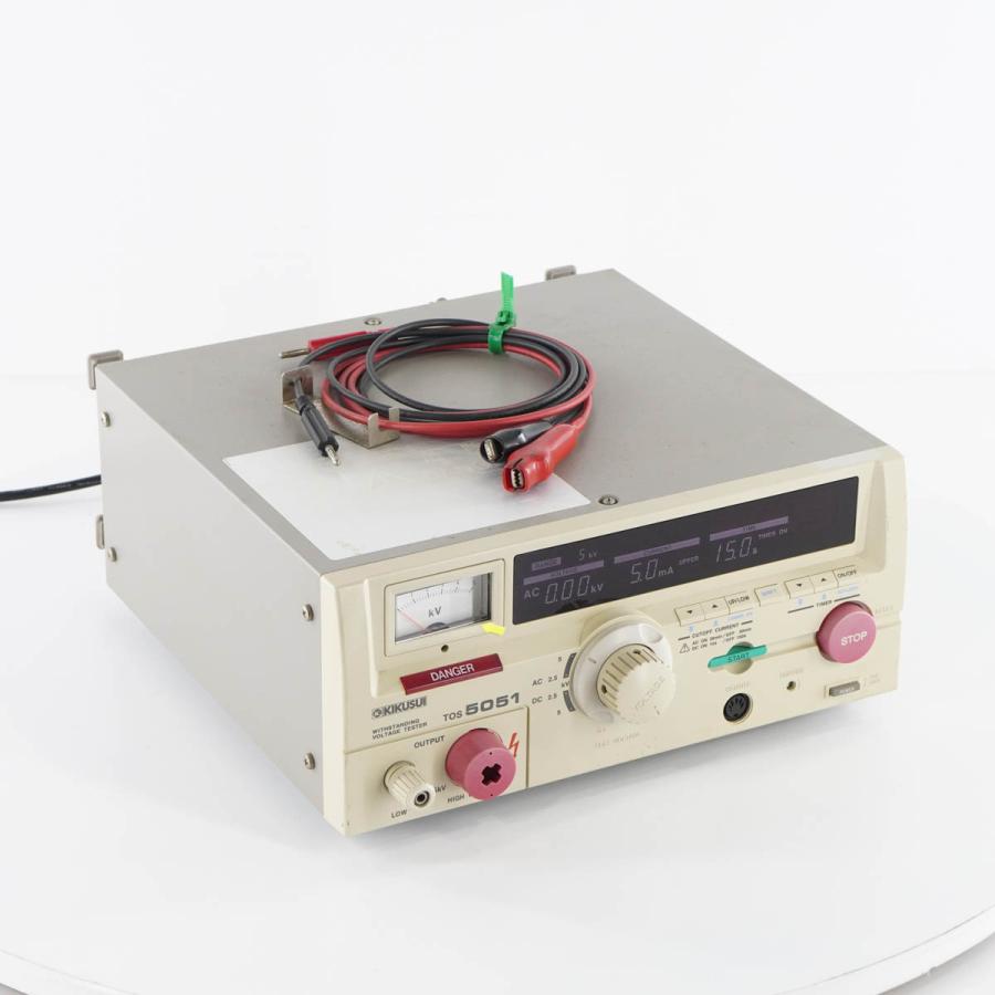 [JB]USED 現状販売 KIKUSUI TOS5051 TOS5000 WITHSTANDING VOLTAGE TESTER 耐電圧試験 ...