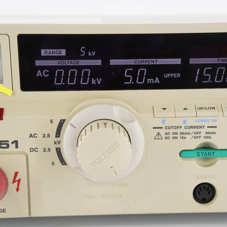[JB]USED 現状販売 KIKUSUI TOS5051 TOS5000 WITHSTANDING VOLTAGE TESTER 耐電圧試験 ...