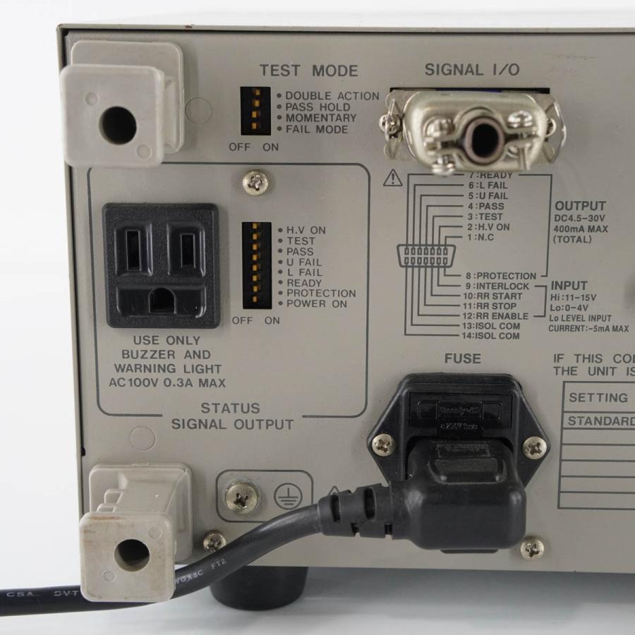 [JB]USED 現状販売 KIKUSUI TOS5051 TOS5000 WITHSTANDING VOLTAGE TESTER 耐電圧試験 ...